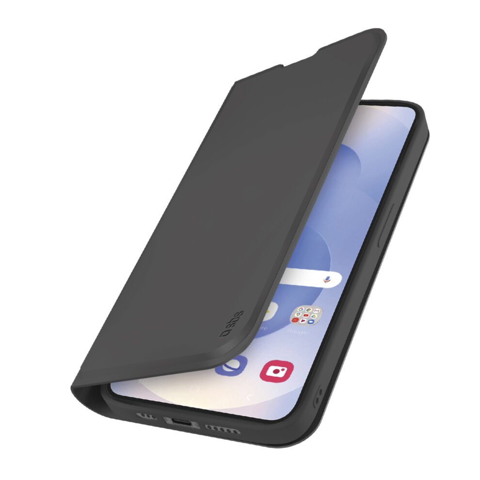 sbs Book-style case with stand support and soft touch surface for ...